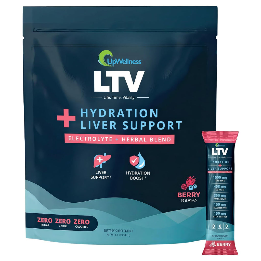 UpWellness hydration packets for athletes
