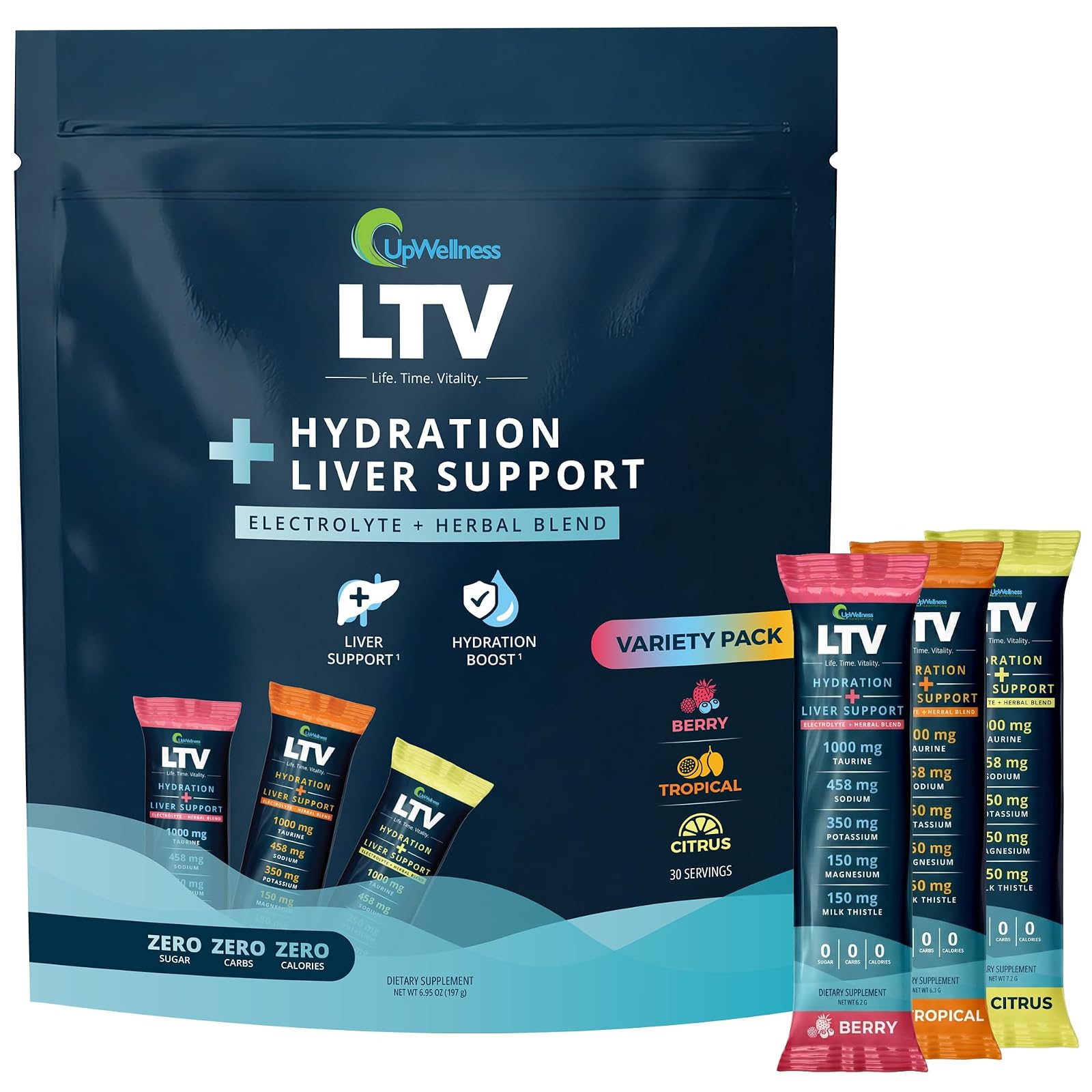UpWellness hydration packets for athletes