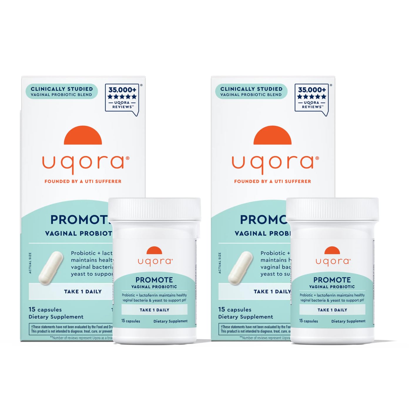 Uqora vaginal probiotic capsules