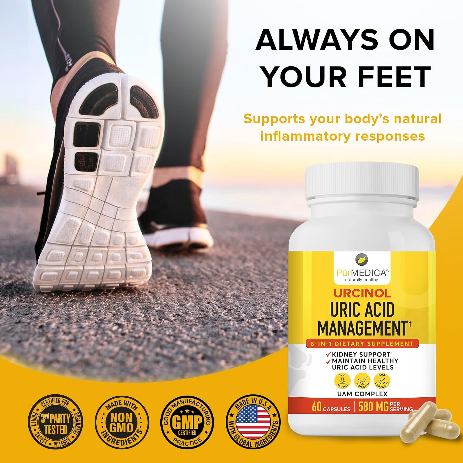 Urcinol capsules for everyday wellness