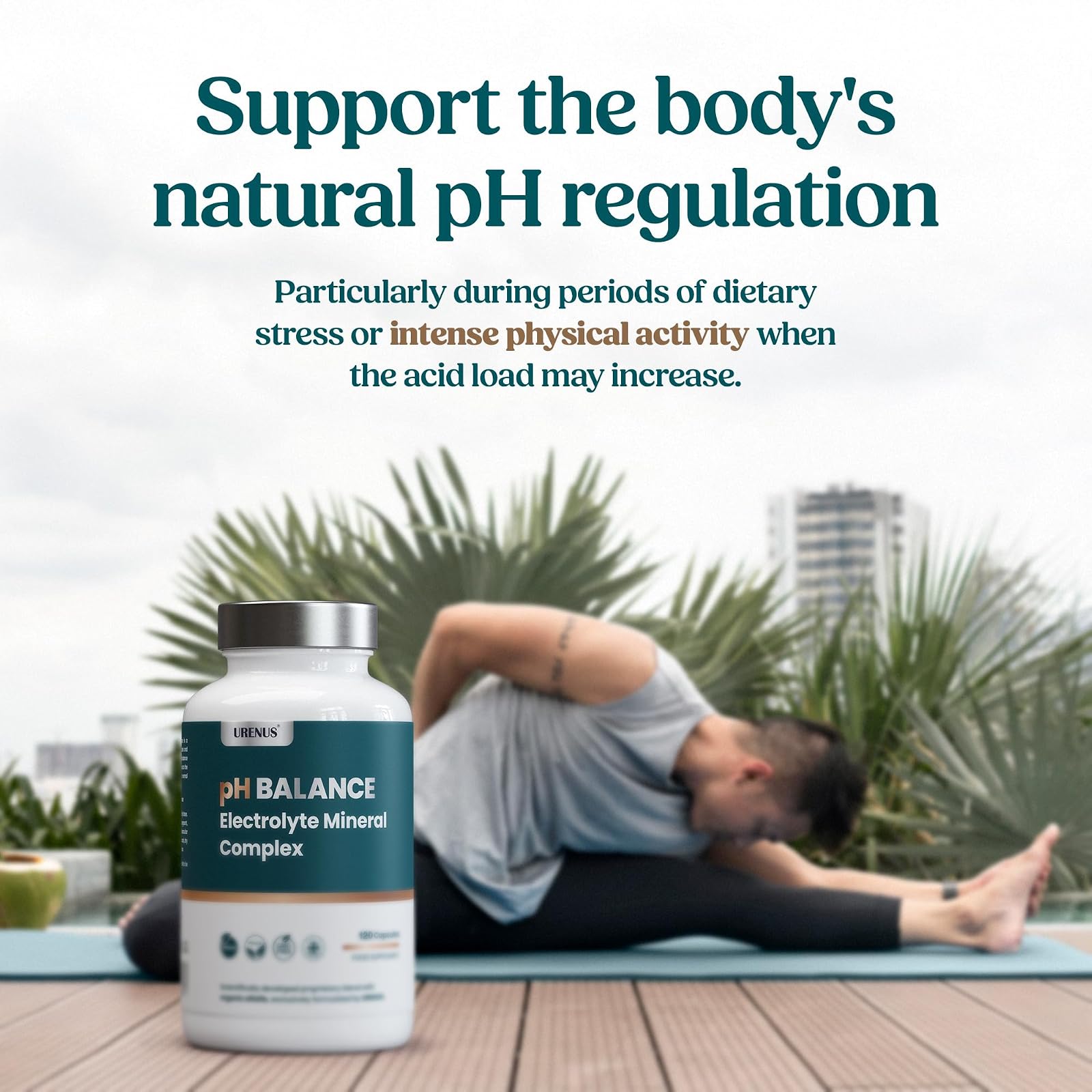 Urenus pH balance for active lifestyles