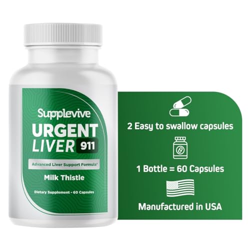 urgent liver support with milk thistle
