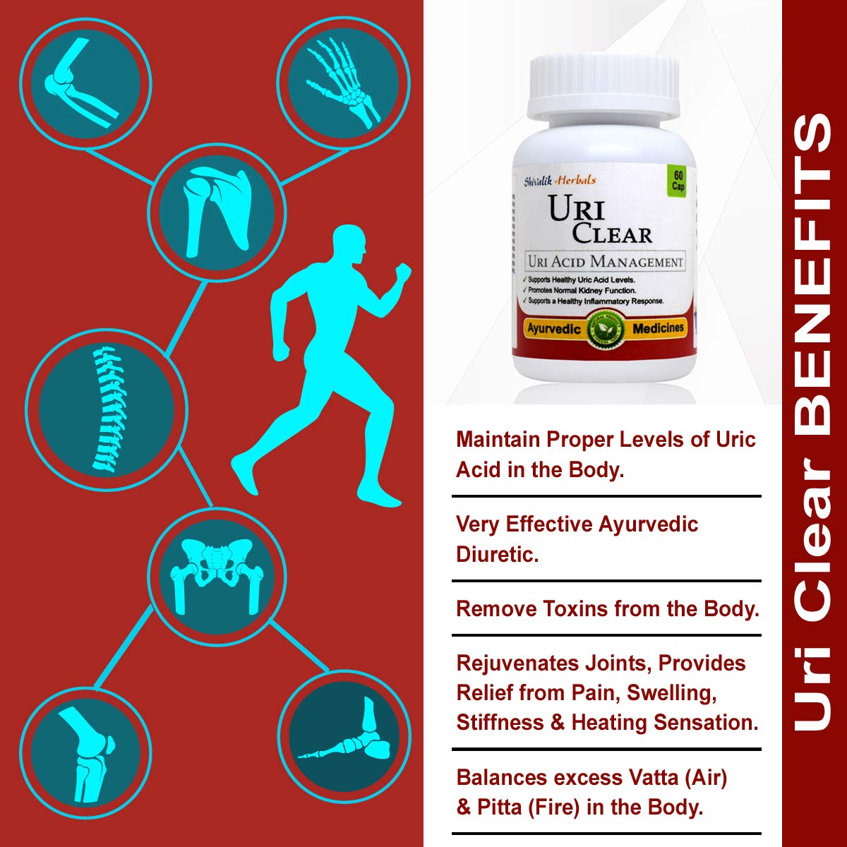Uri Clear capsules for joint health