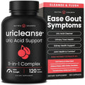 Uric acid cleanse capsules for gout relief