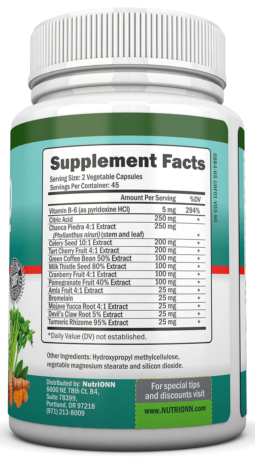 Uric Acid Flush detox capsules