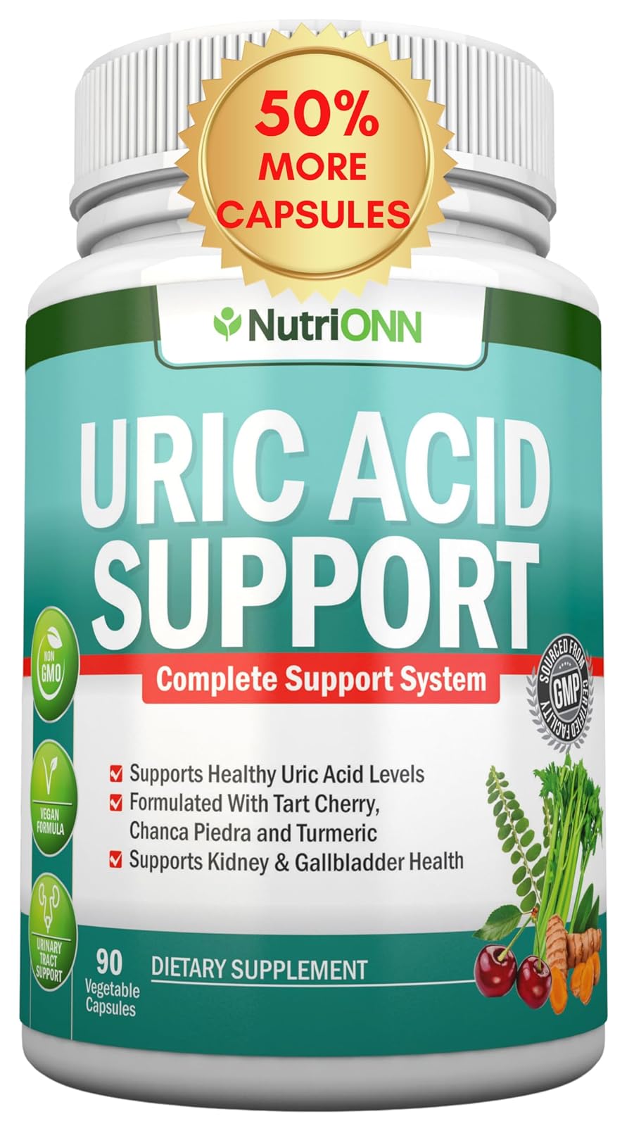 Uric Acid Flush herbal cleanse capsules