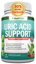 Uric Acid Flush herbal cleanse capsules