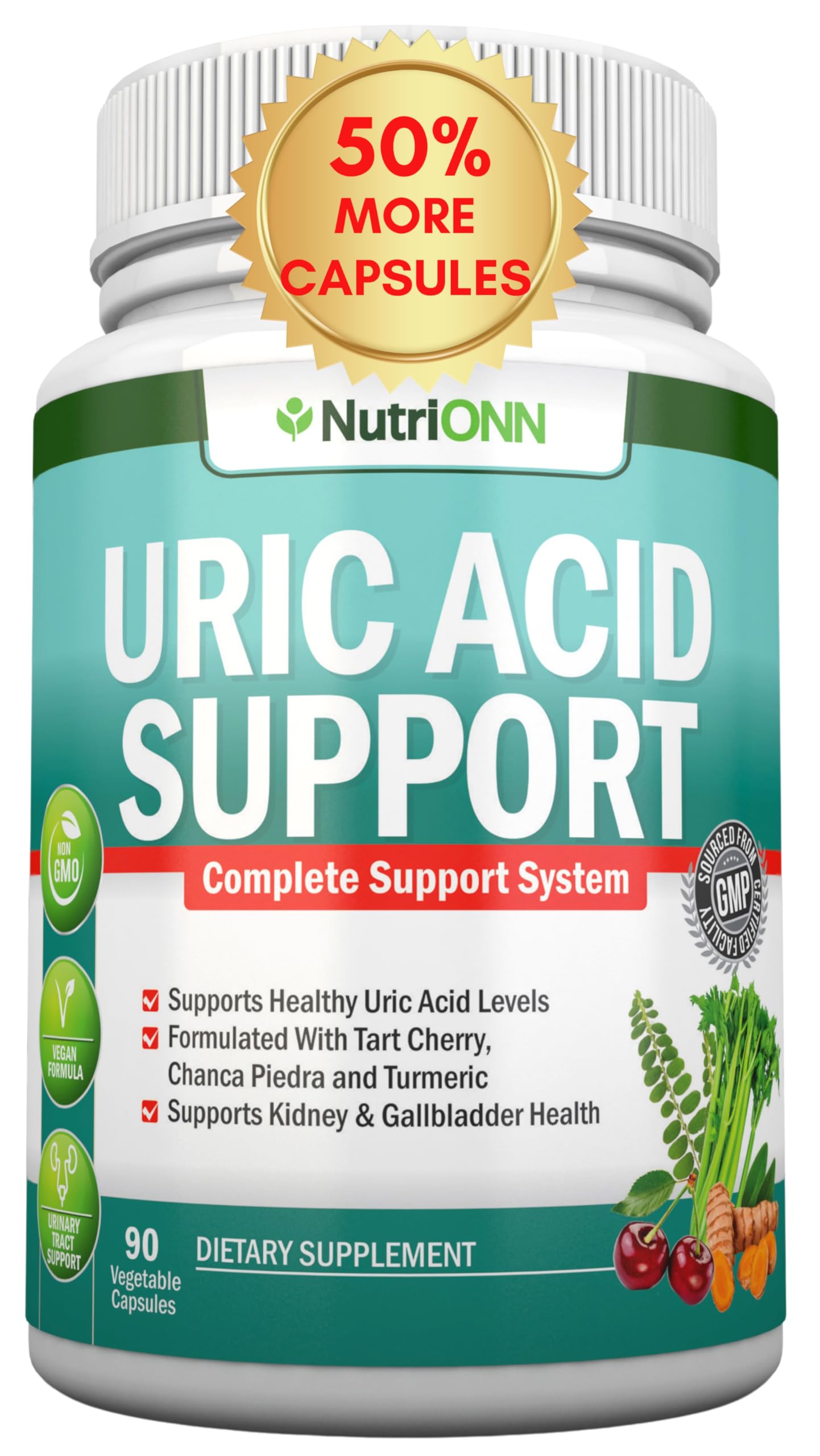 Uric Acid Flush herbal cleanse supplement