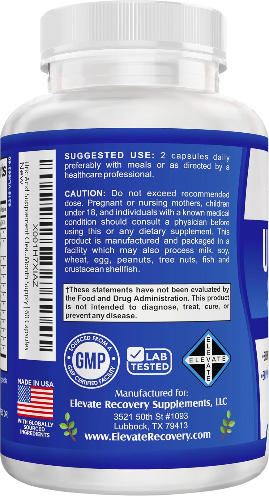 Uric Acid supplement for seniors