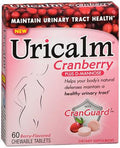 Uricalm cranberry chewable tablets for bladder health