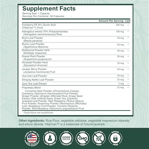 urinary tract health with cranberry