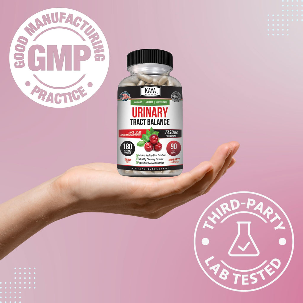 Urinary tract health with natural ingredients