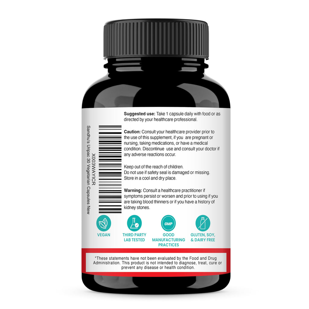Uripac cranberry for urinary tract support