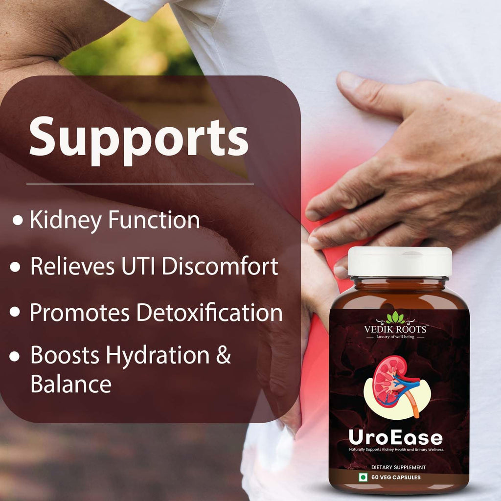 UroEase promotes overall kidney wellness