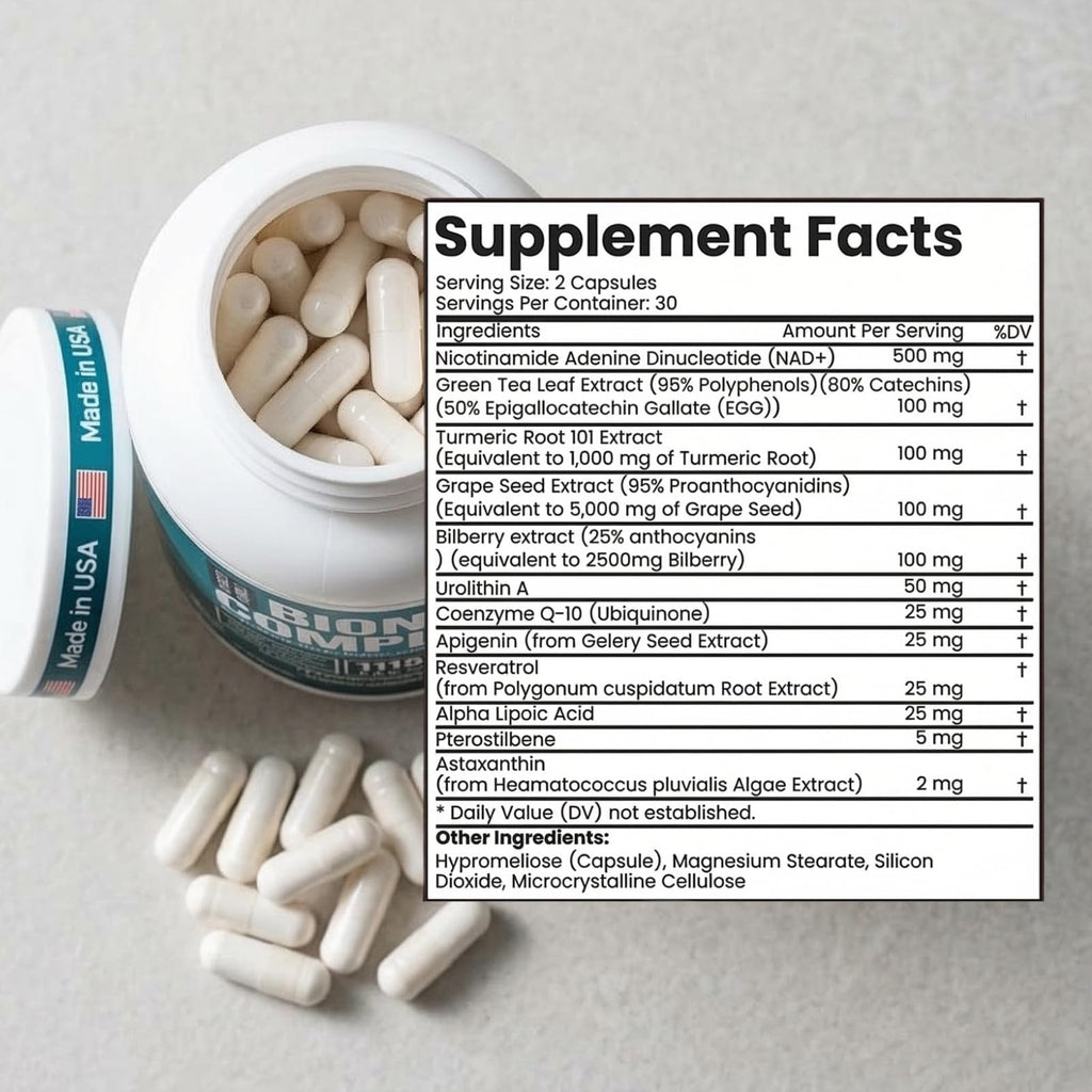 Urolithin A and CoQ10 blend