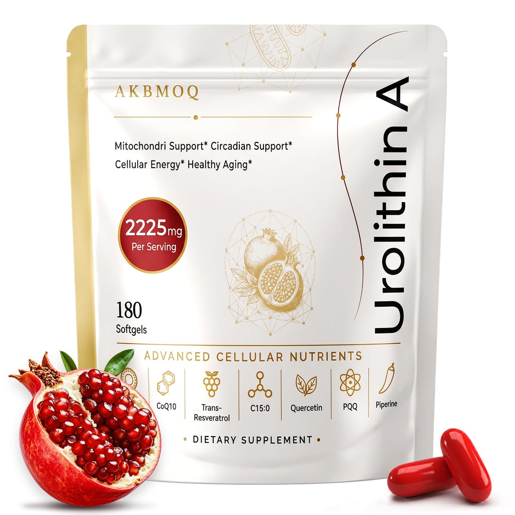 Urolithin A cellular longevity supplement