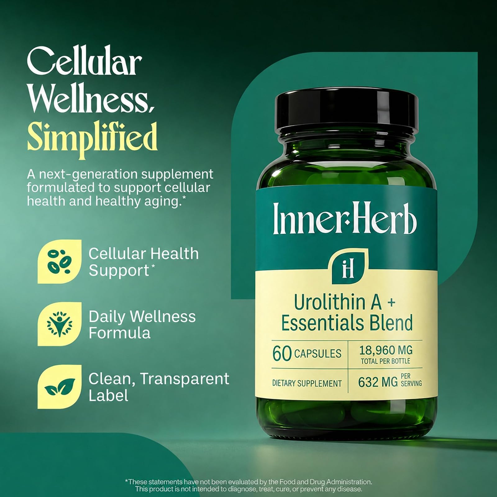 Urolithin A for cellular health