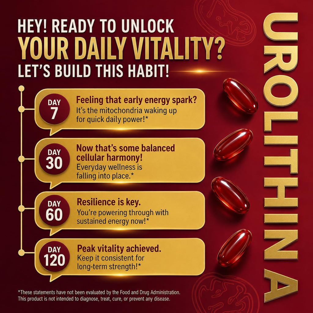 Urolithin A for energy support
