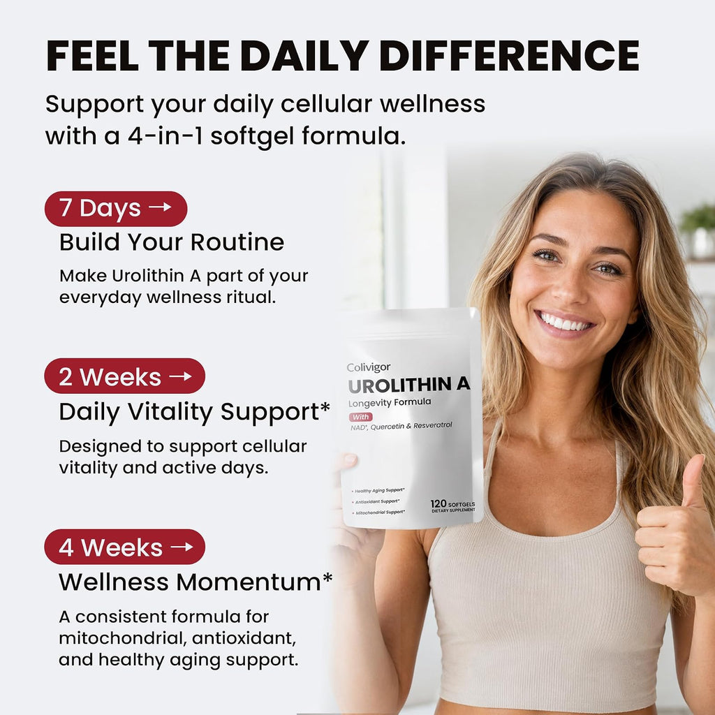Urolithin A for improved stamina