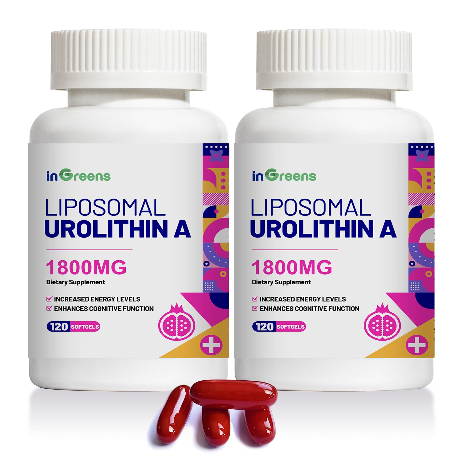 Urolithin A supplement for vitality