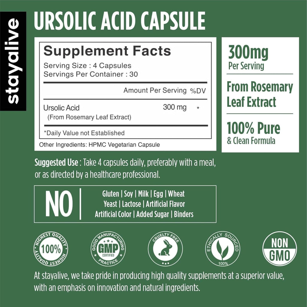 Ursolic Acid multivitamin for women