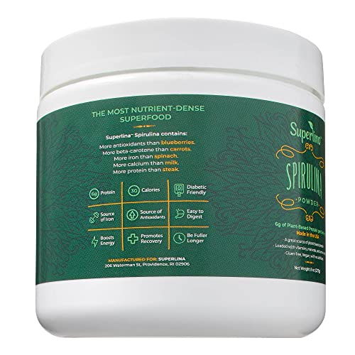 USA cultivated spirulina for purity