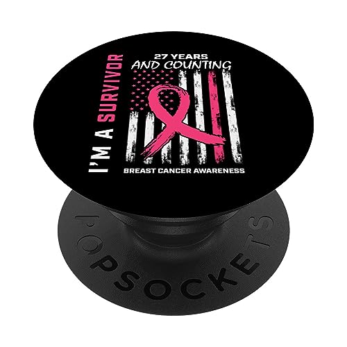 USA flag PopSockets for breast cancer