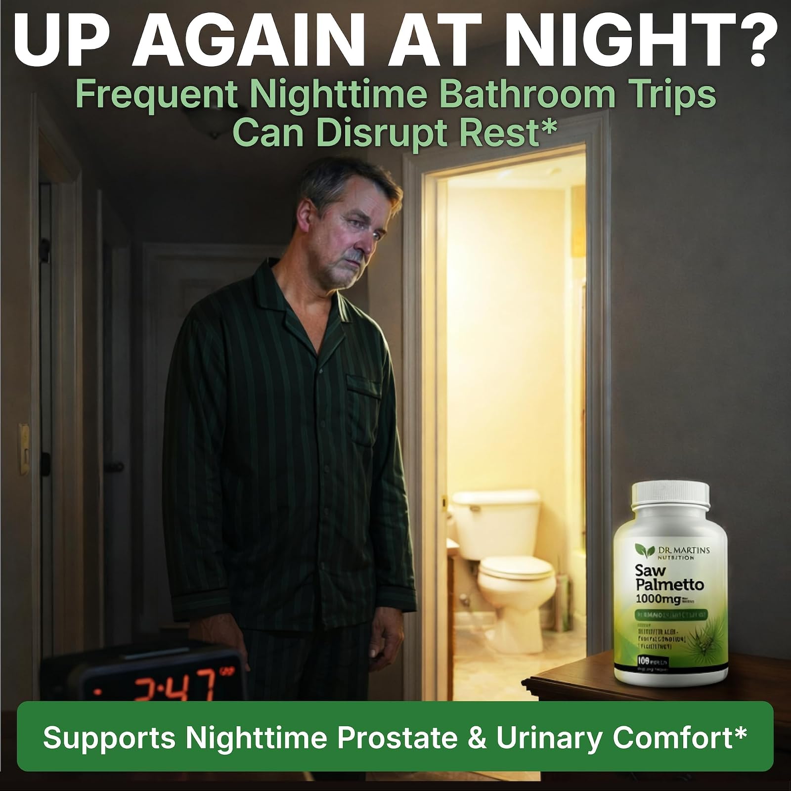 USA Grown saw palmetto dietary support