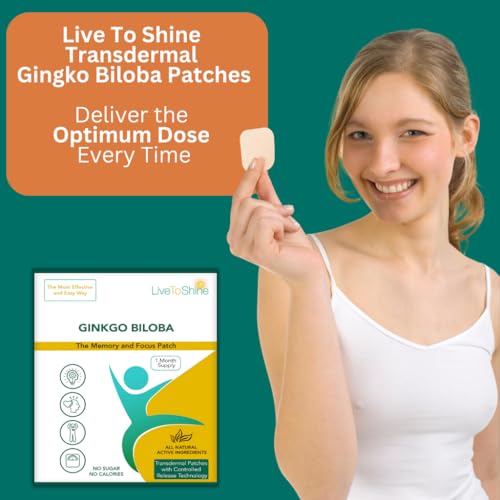USA made Ginkgo Biloba patches