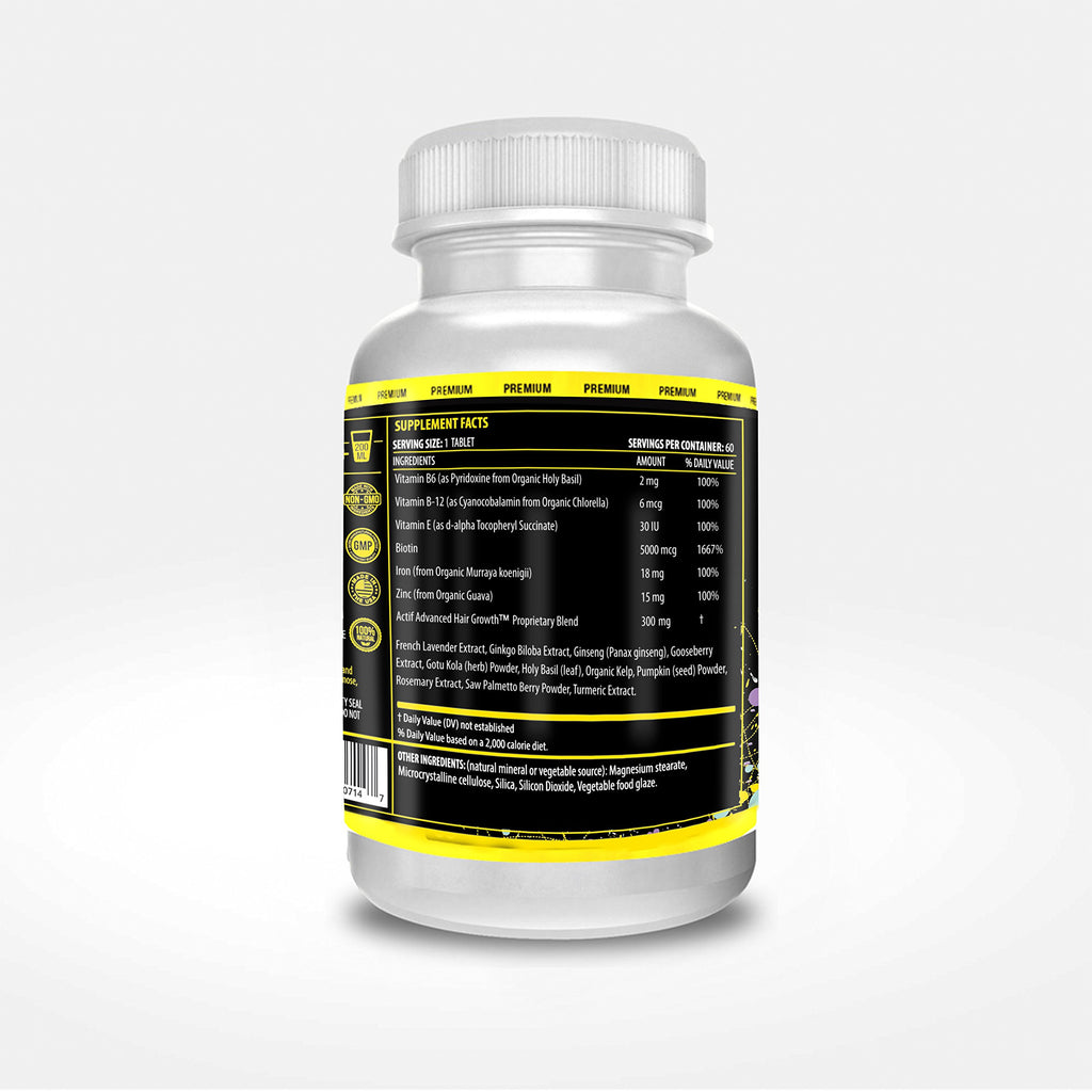 USA made hair growth vitamins
