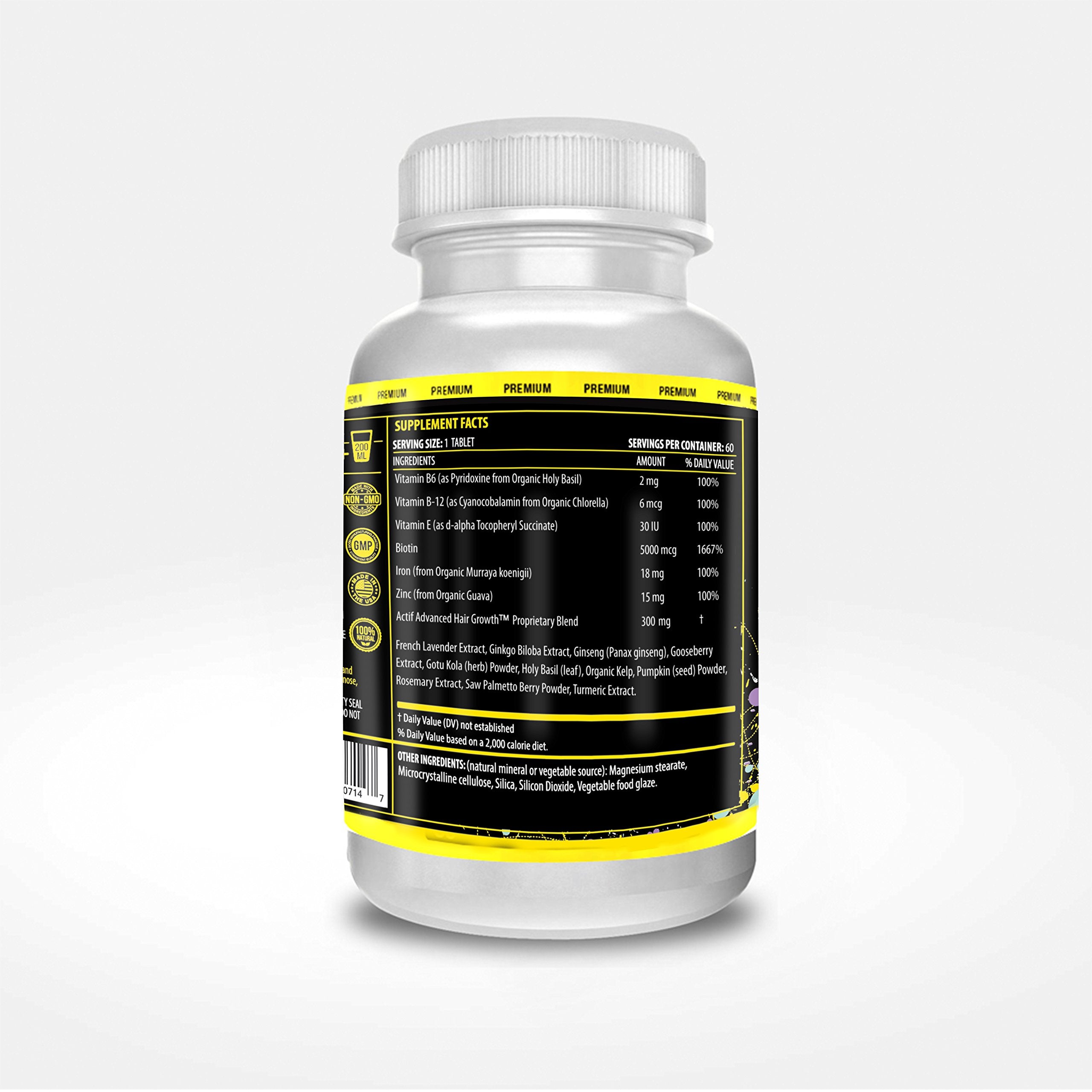 USA made hair growth vitamins