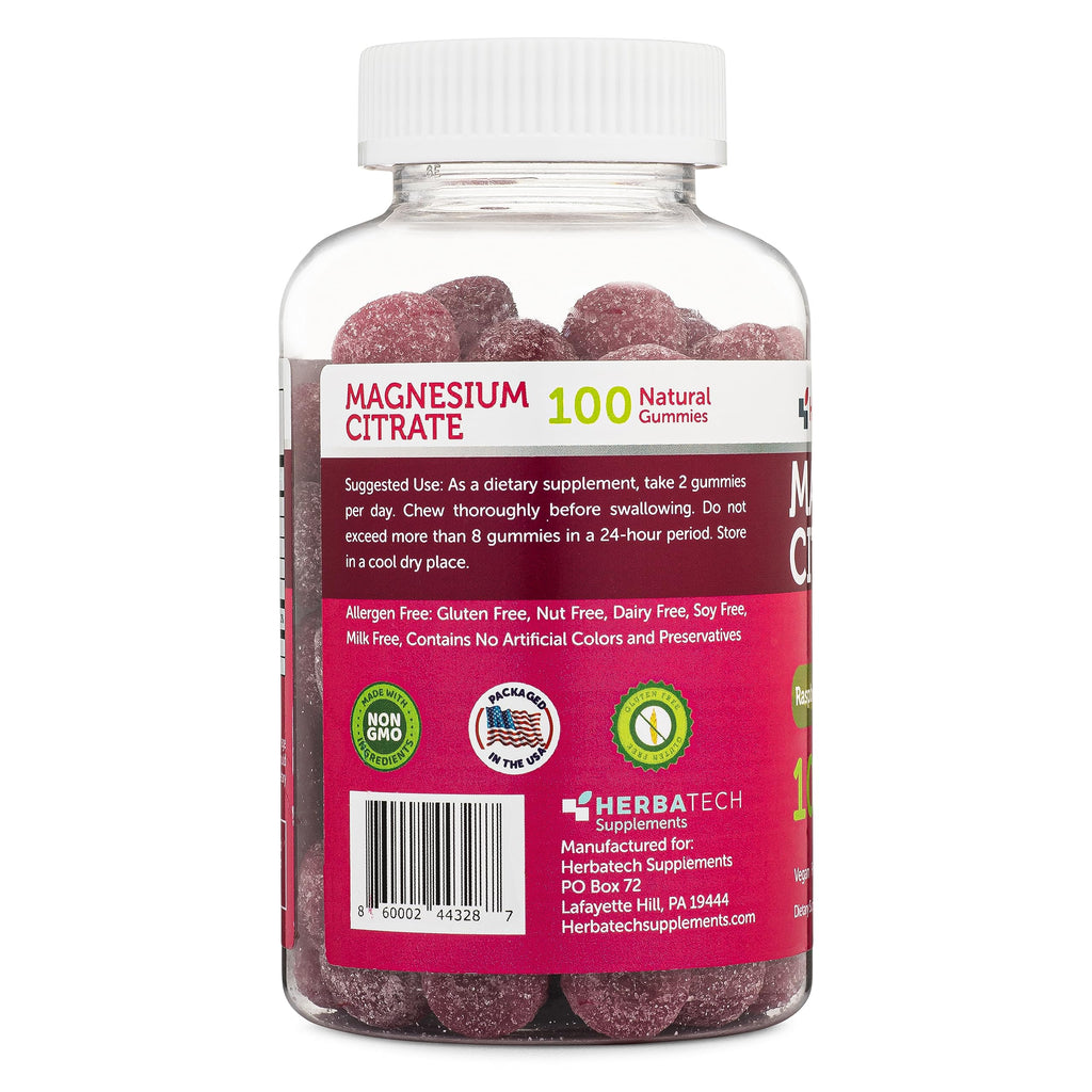 USA made magnesium citrate gummies