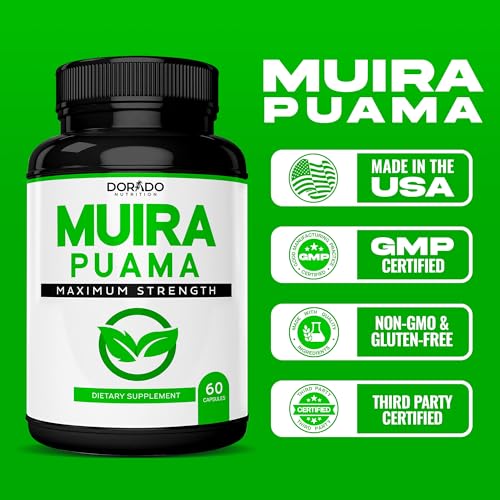 USA made muira puama capsules