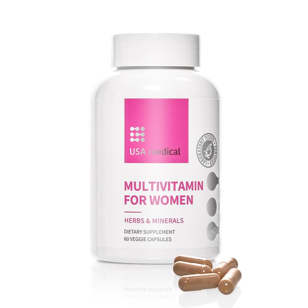 USA Medical women's multivitamin capsules