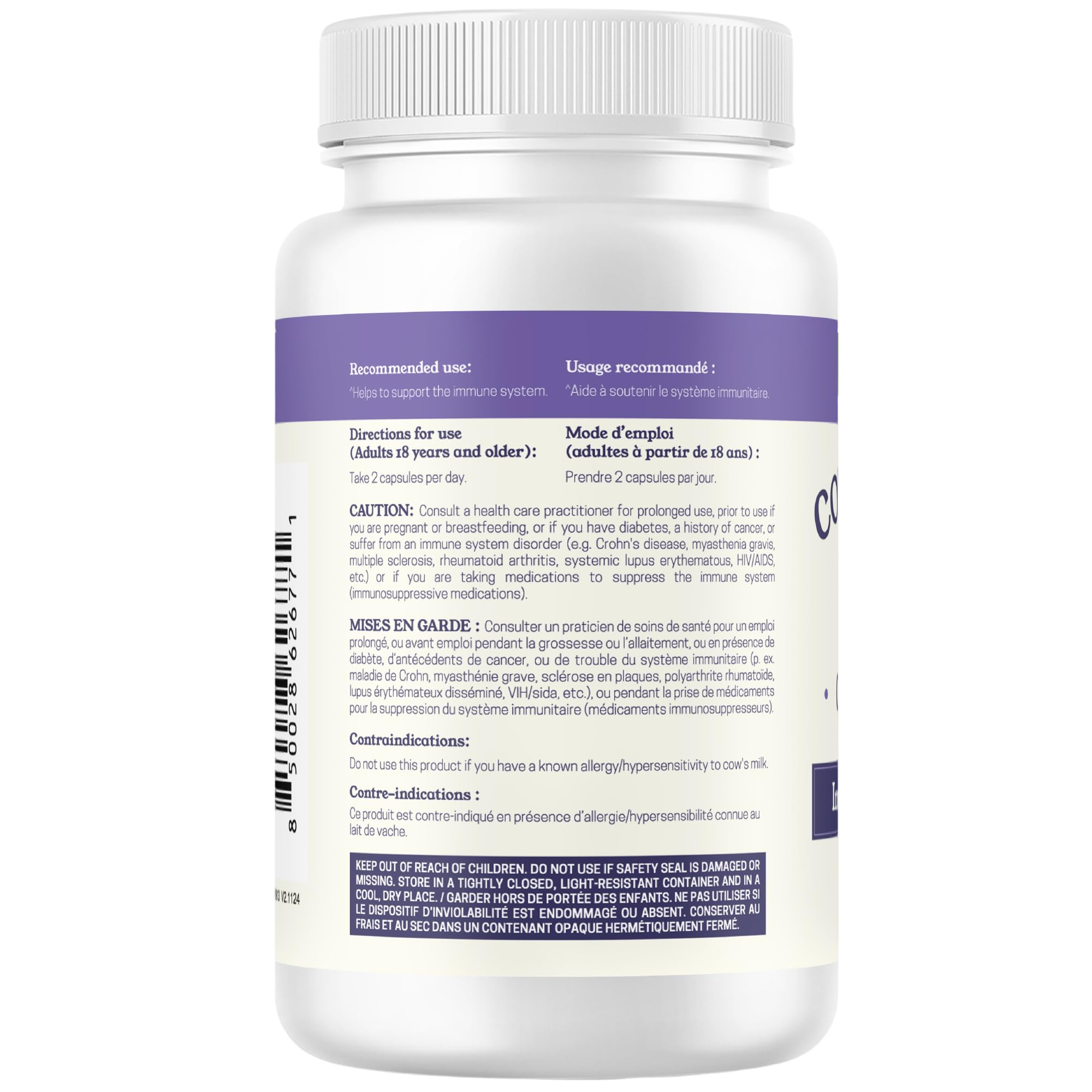 USA sourced colostrum powder