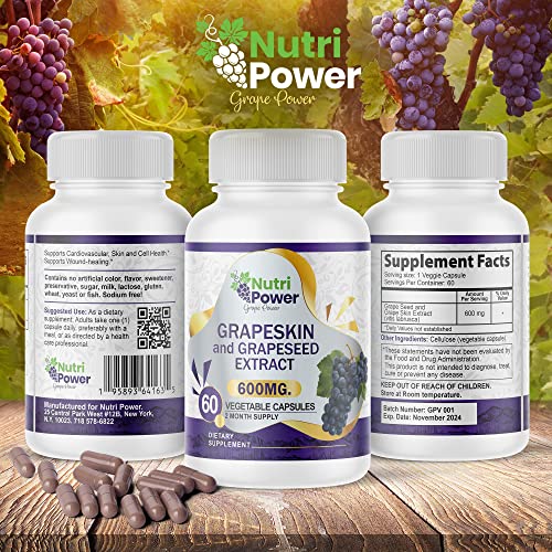 USA sourced grape seed extract