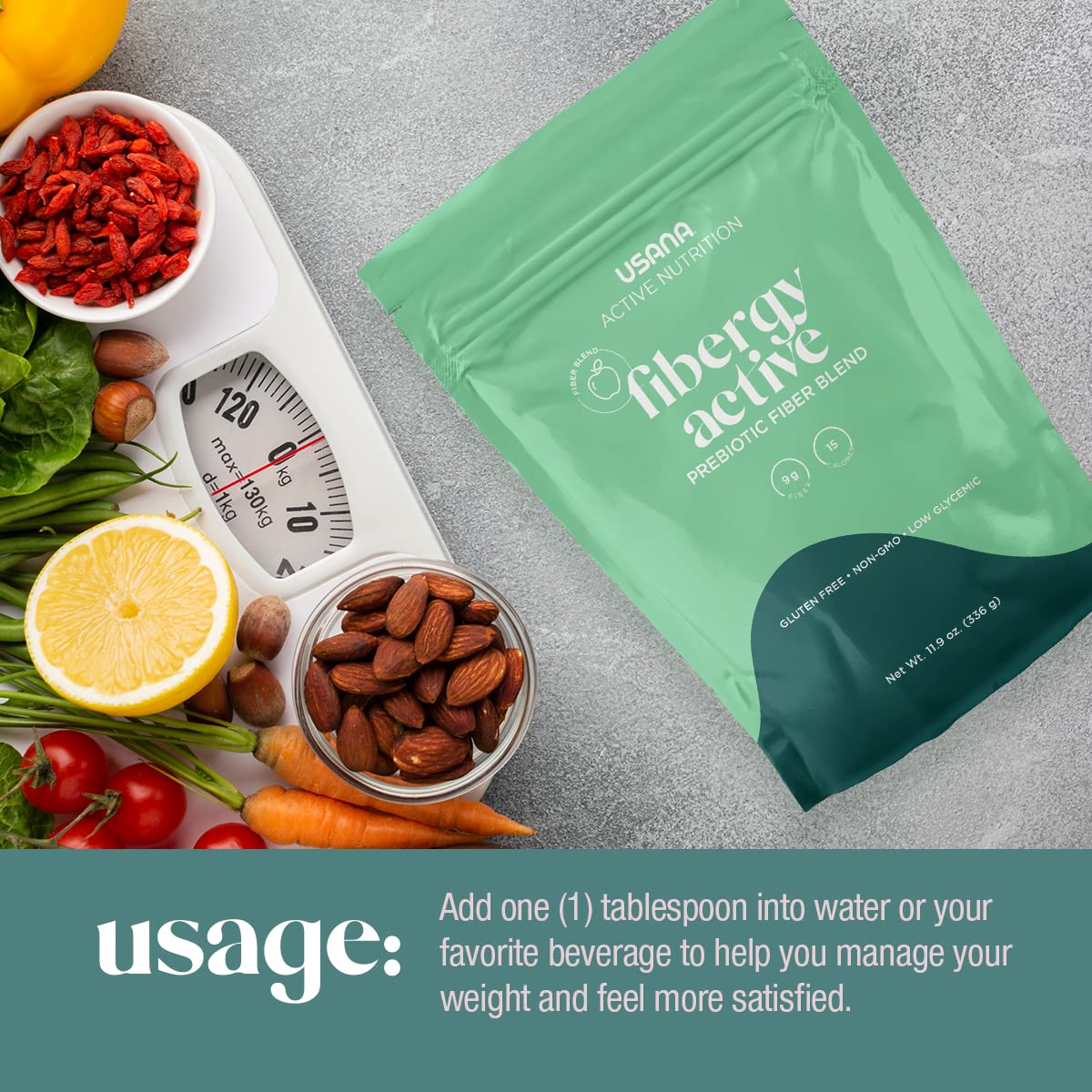 USANA Fibergy Active natural fiber source