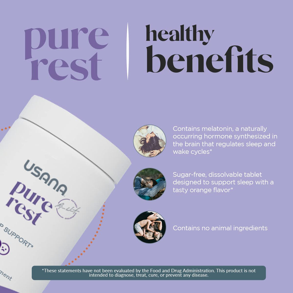 USANA melatonin support for relaxation