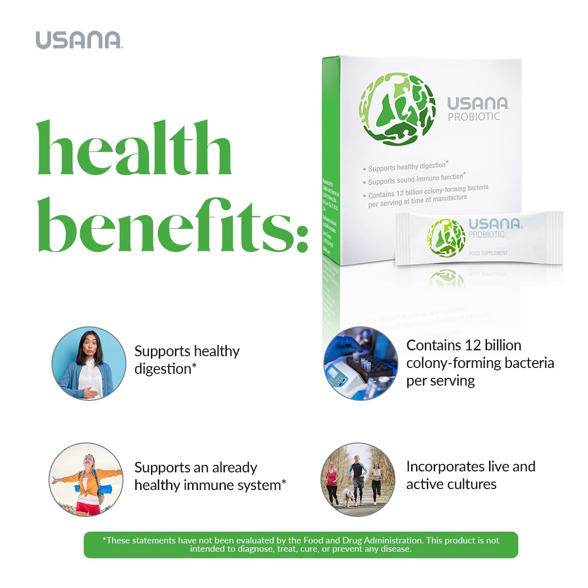 USANA probiotics for men wellness