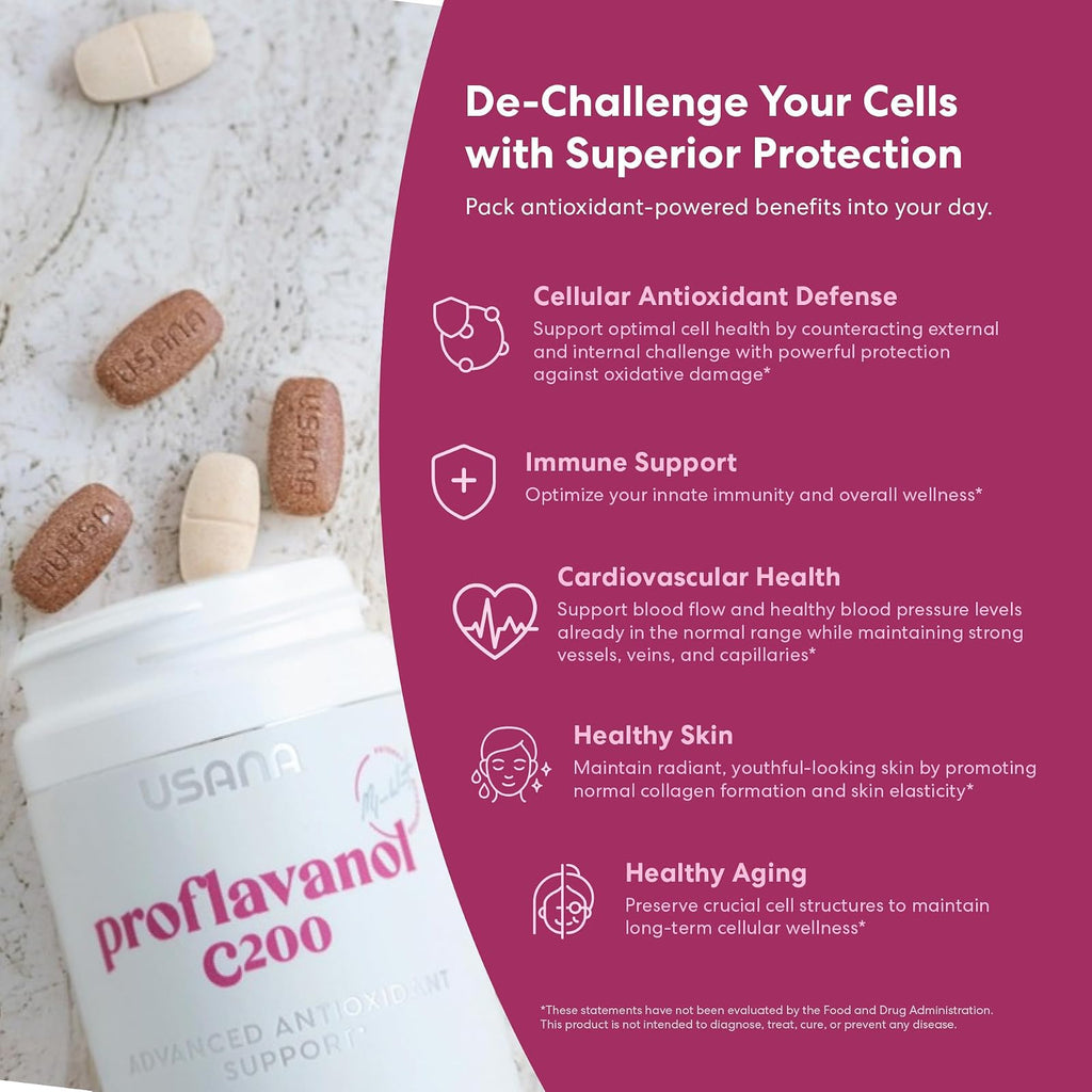 USANA vitamin C tablets for vitality