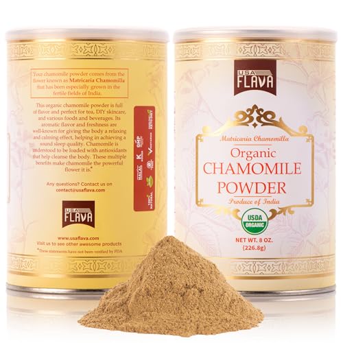 USDA approved chamomile for hair