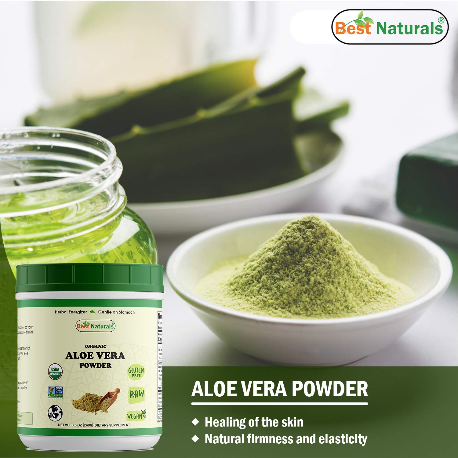 USDA certified aloe vera product