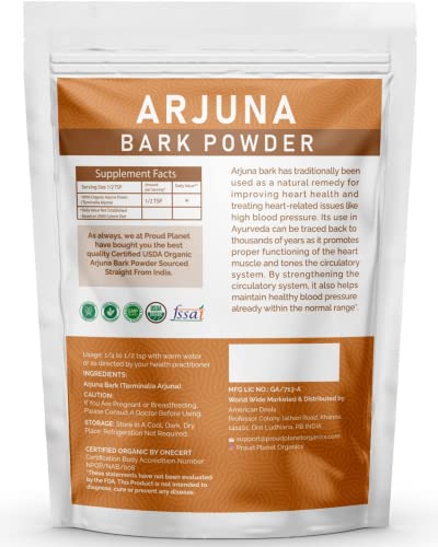 USDA certified arjuna supplement quality