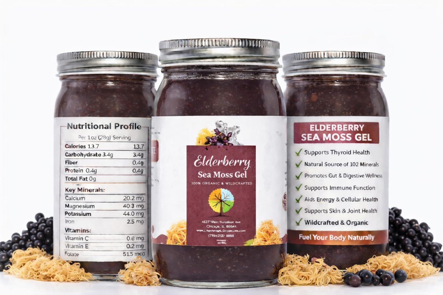 USDA certified elderberry supplement