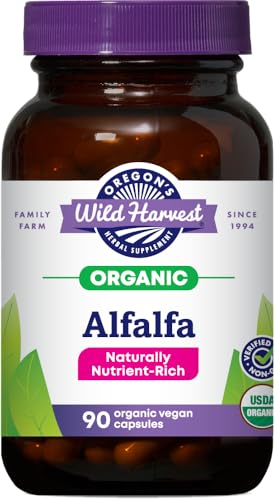 USDA certified herbal alfalfa supplements