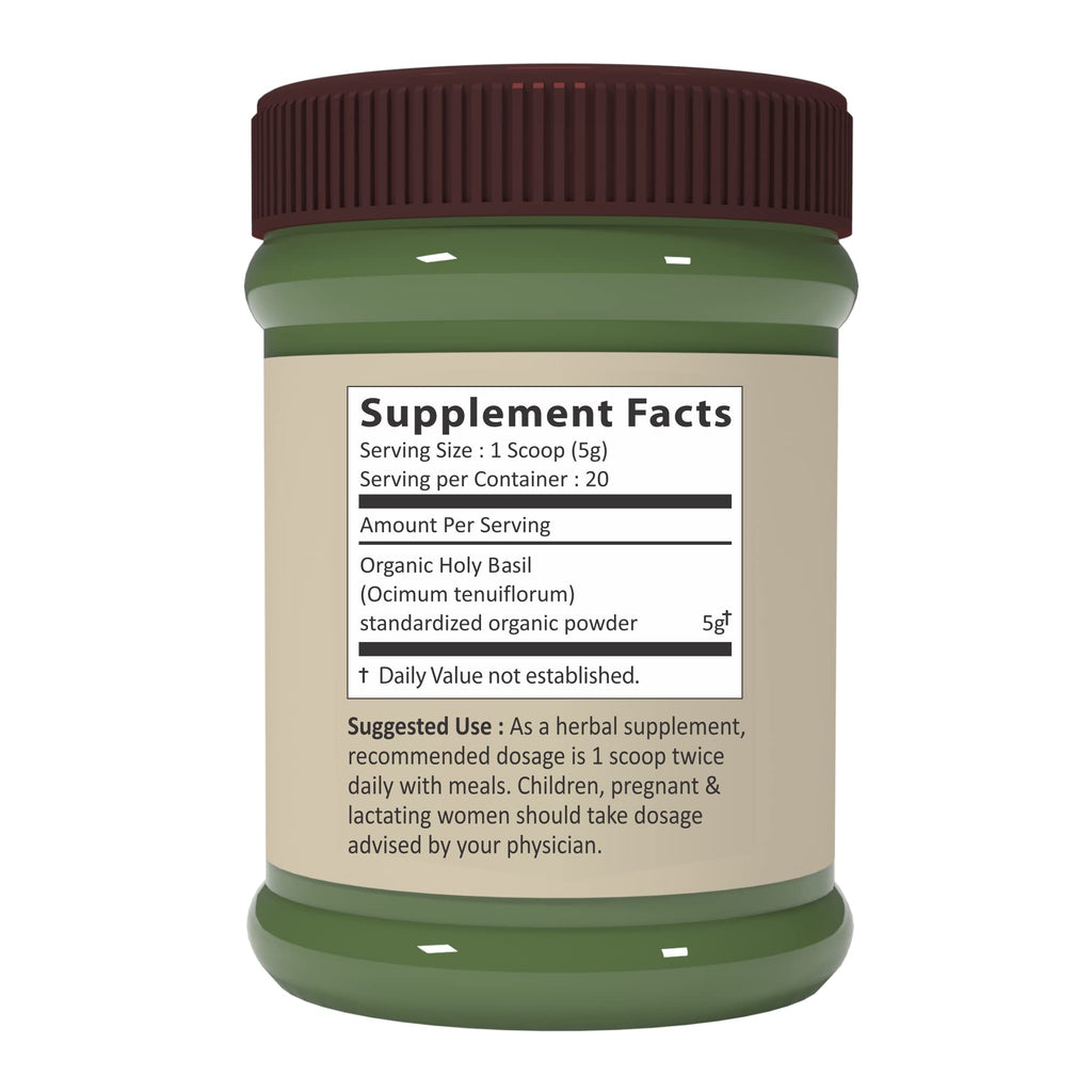 USDA certified holy basil powder