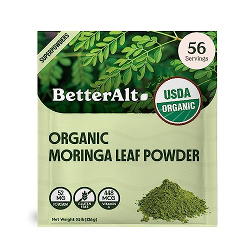 USDA certified moringa leaf supplement