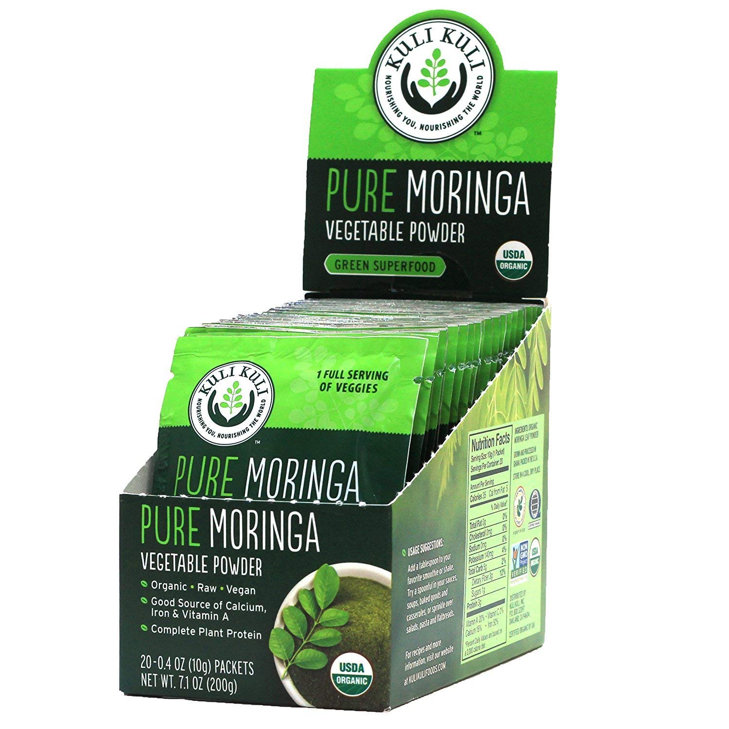 USDA certified moringa superfood
