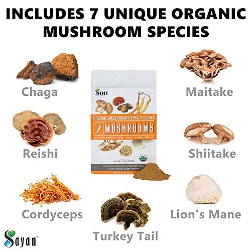 USDA certified mushrooms for wellness