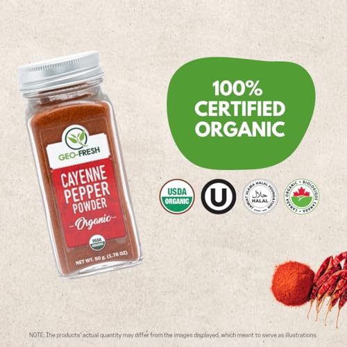 USDA certified organic cayenne